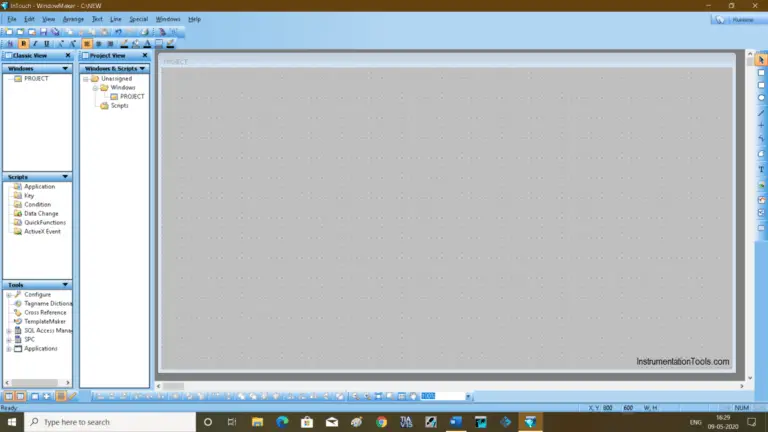 Create Logic Using Intouch Scada Scripting