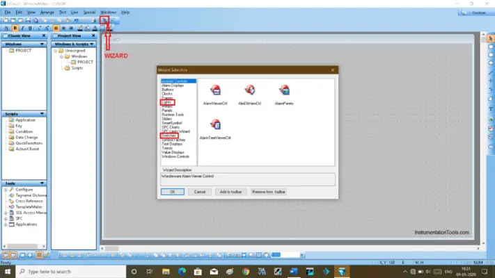 Create Logic Using Intouch Scada Scripting