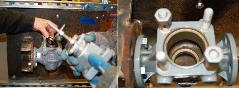 Disassembly of Sliding-stem Control Valve | Sliding-stem Valves