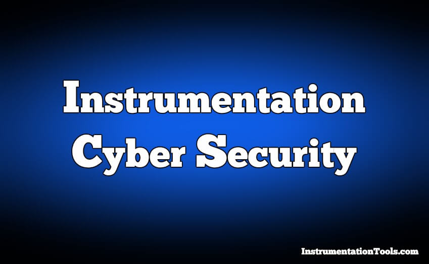 Instrumentation Cyber Security Glossary Inst Tools
