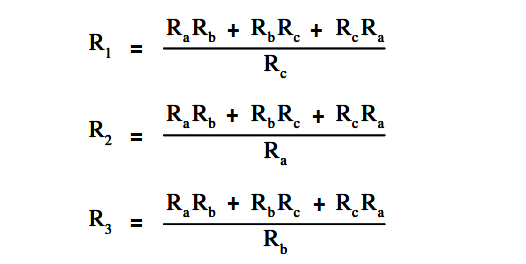 Y and Delta Resistor Network Calculations - Inst Tools