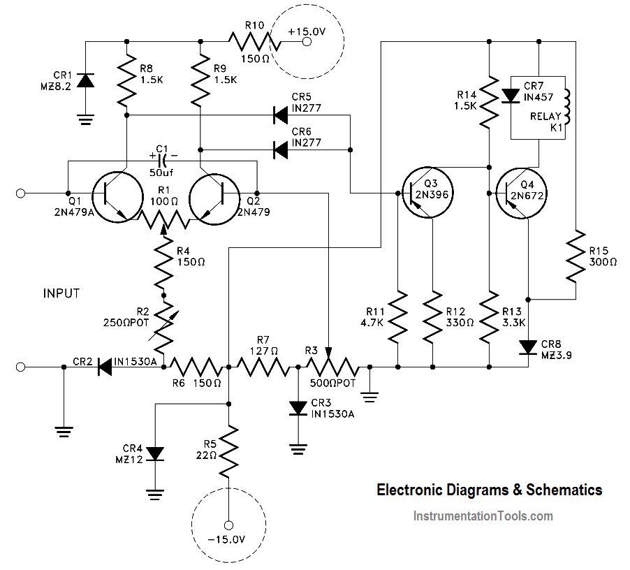 Electronic Schematics Diagram