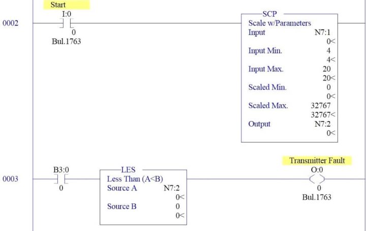 Scaling With Parameters Scp Instruction In Plc Instrumentationtools 5232