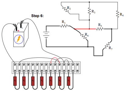 Building Series-Parallel Resistor Circuits on Terminal Strip
