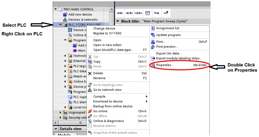 How to Protect Siemens PLC using Password? - InstrumentationTools