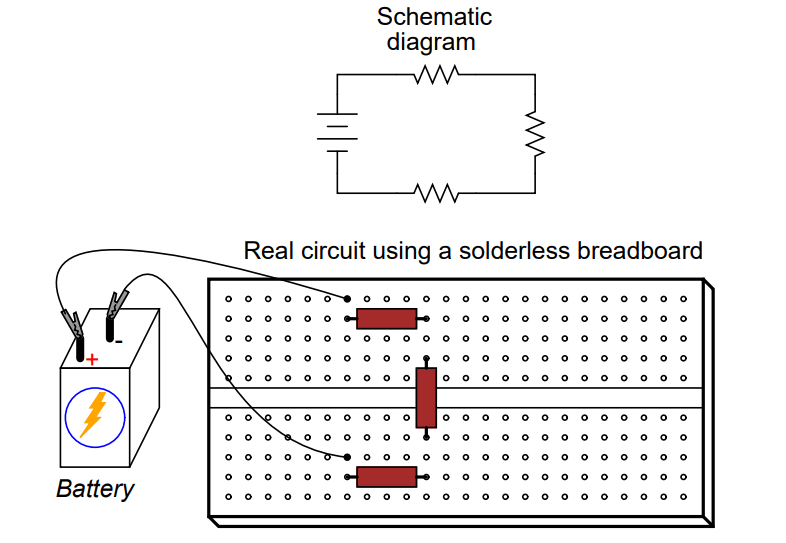 Breadboard Circuit Diagram