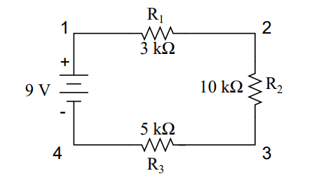 Simple Series Circuit Diagram