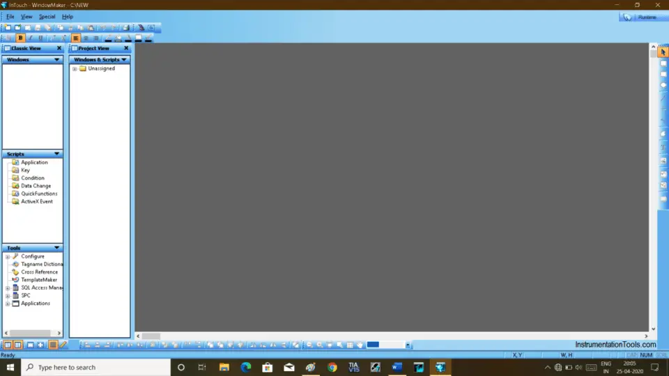 How To Create Project In Wonderware Intouch Scada