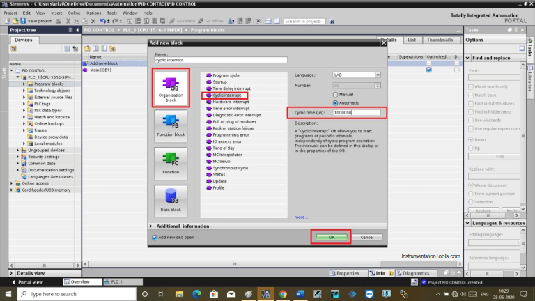PID in Siemens TIA Portal - PLC Programming Tutorials
