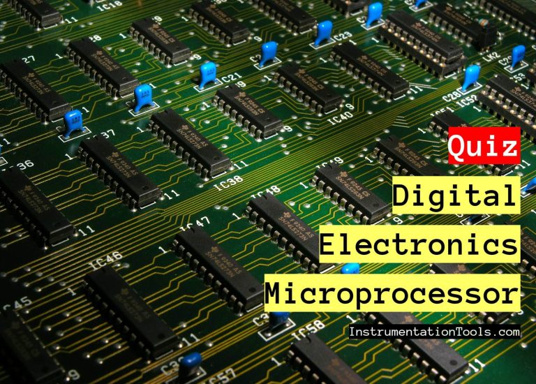 Digital Electronics MCQ InstrumentationTools