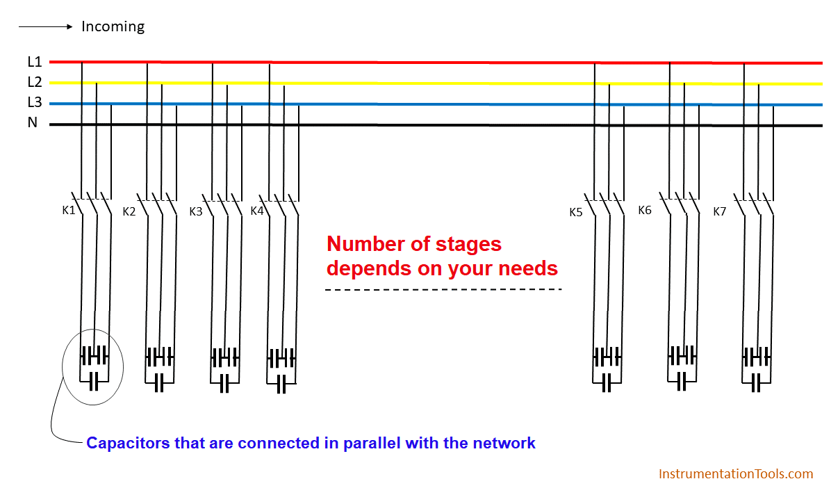 Automatic Power Factor Correction Circuit Diagram