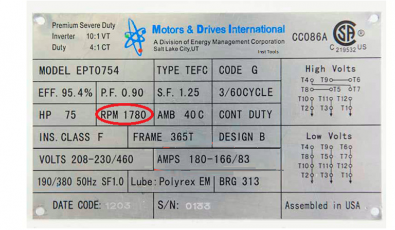 How to Read the Nameplate of a Motor? - Super Engineer