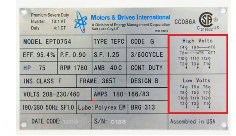 How to Read the Nameplate of a Motor? - Super Engineer