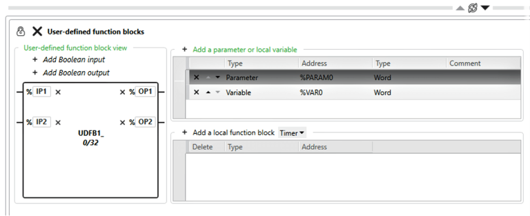 How To Create Dfb In Schneider Plc Derived Function Block