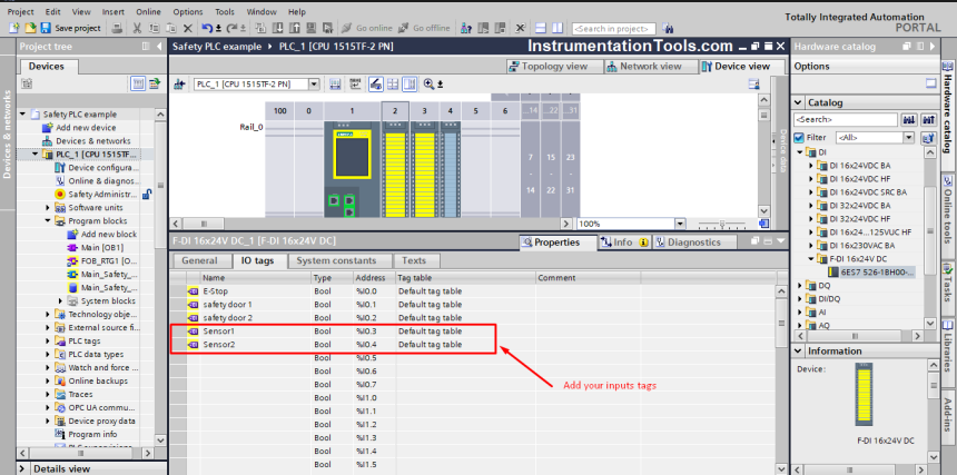1oo2 Evaluation Safety Instruction in Safety PLC