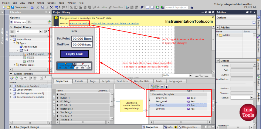 What are Faceplates? How to Create a Faceplate? HMI Visualization