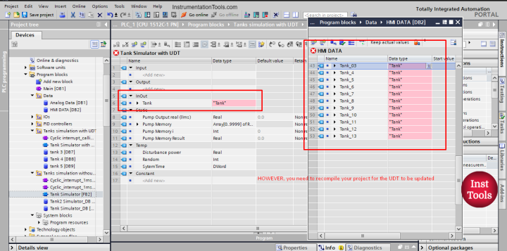 Implement Udt In Plc Programming User Defined Data Type 