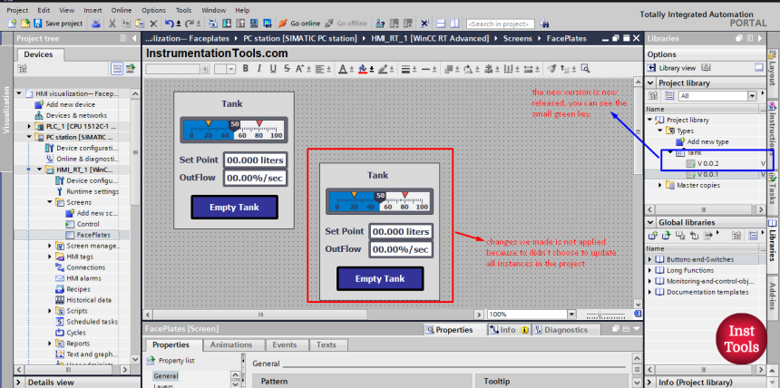 What are Faceplates? How to Create a Faceplate? HMI Visualization
