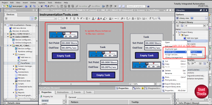 What are Faceplates? How to Create a Faceplate? HMI Visualization