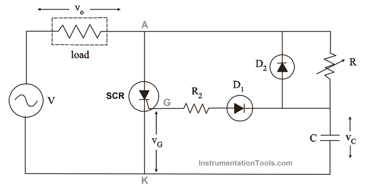 Thyristor Triggering Circuits Types Explanation Waveforms Scr