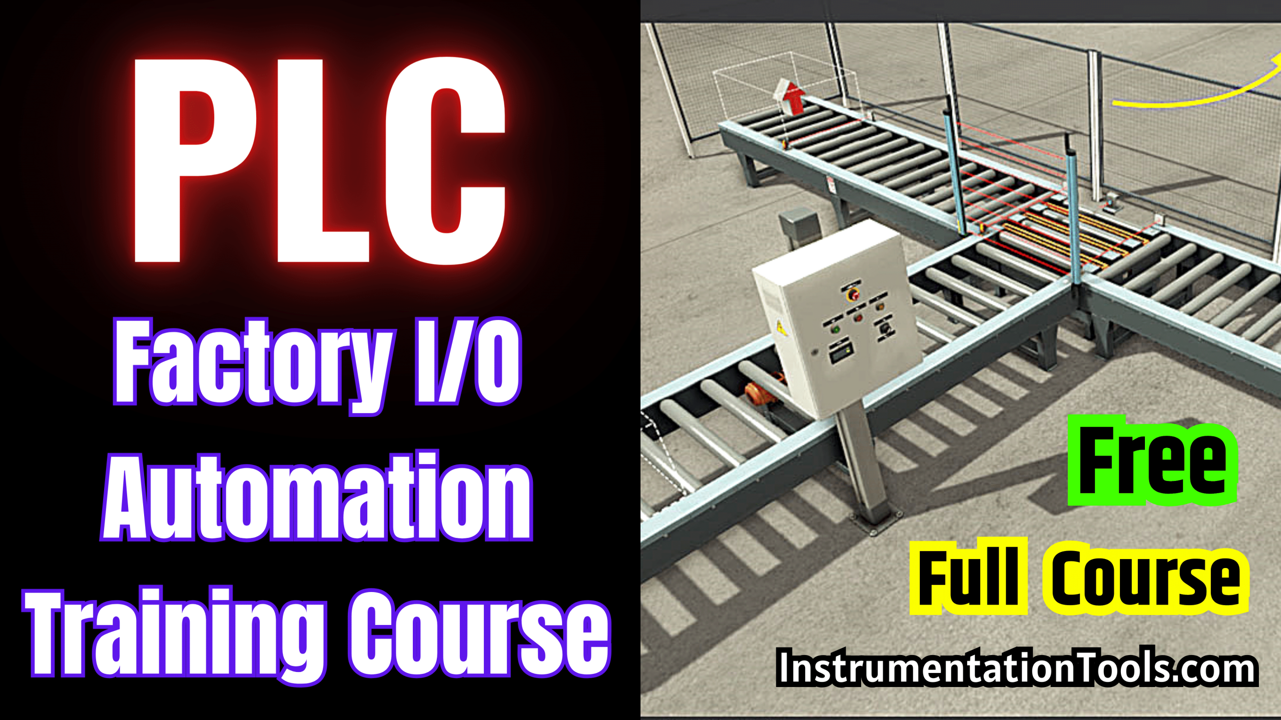 Factory I/O PLC Automation Training Course (Free)