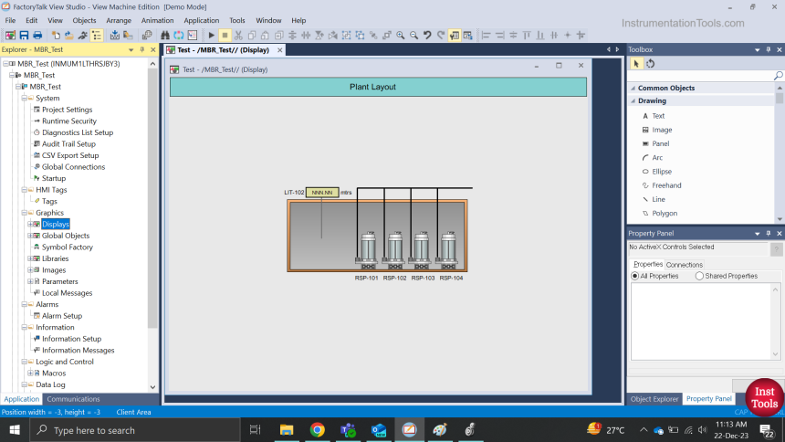 How to Create Faceplate in FactoryTalk View Studio?