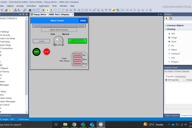 How to Create Faceplate in FactoryTalk View Studio?