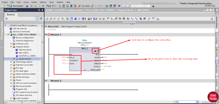 Transferring Data Across PLC Systems - TSEND_C & TRCV_C