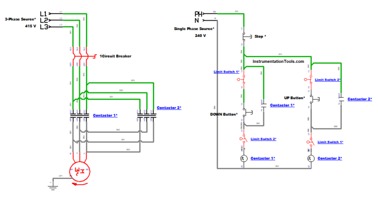 Shutter Door Control using Motor and Limit Switches