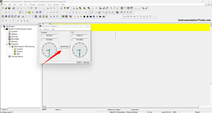 Real-Time Clock in Omron PLC? - CX Programmer