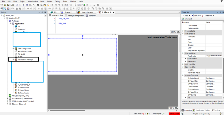 CODESYS HMI Interface