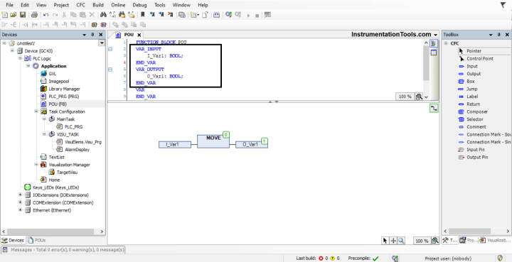 Create A User Defined Function Block In Codesys