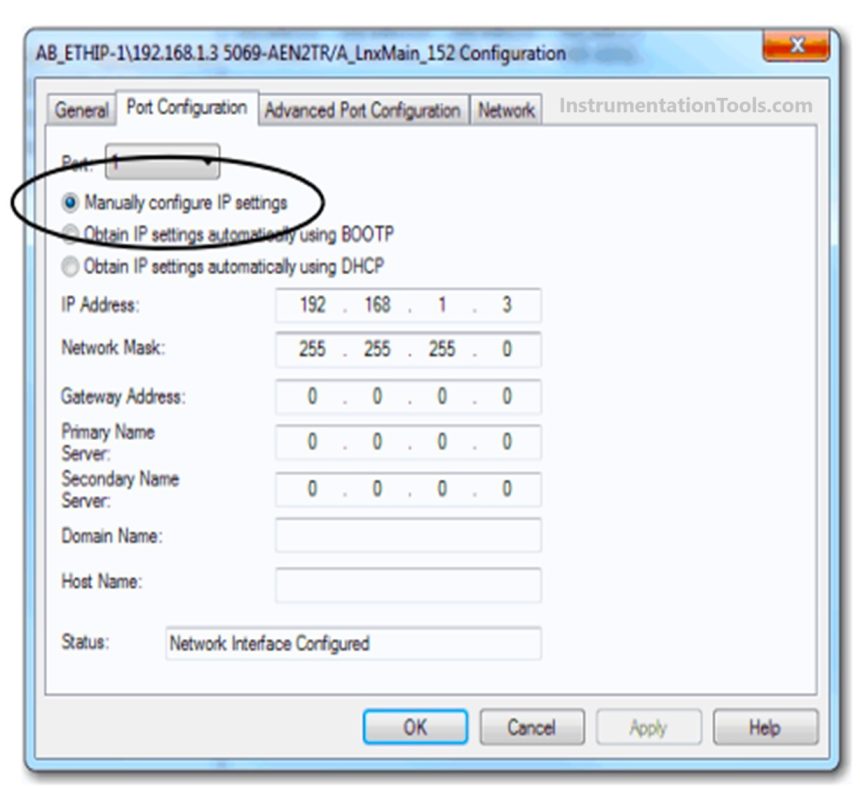 How to Configure IP Address in Rockwell PLC?